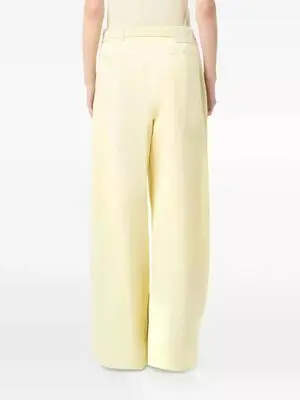 Blumarine Belted Wide-leg Trousers