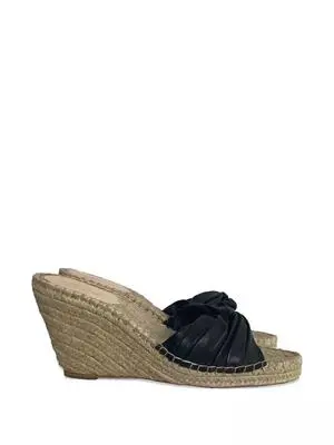 LOEFFLER RANDALL Knotted Wedge Sandals