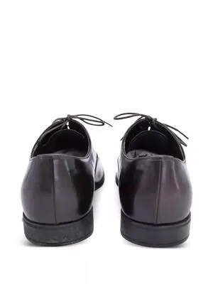 Prada Leather Oxford Shoes