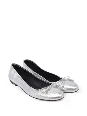 Michael Kors Bow Embellished Ballet Flats