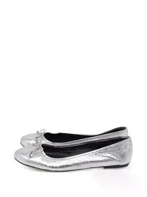 Michael Kors Bow Embellished Ballet Flats