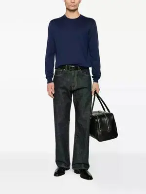 TOM FORD Long-sleeve Crew-neck Sweater - Blue