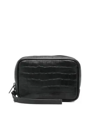 Calvin Klein Textured Zip Pouch - Black
