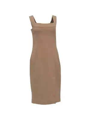 Women's Sleeveless Square Neck Dresses