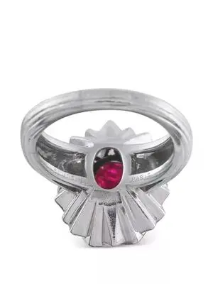 MAUBOUSSIN Diamond And Ruby Ring