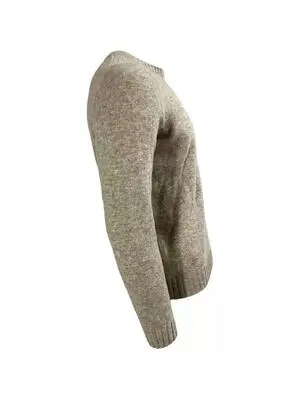 A.p.c. Wool Ribbed Sweater - Neutrals