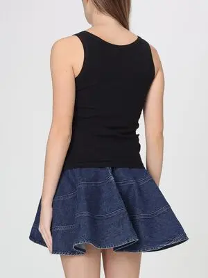 Versace Ribbed Tank Top - Black