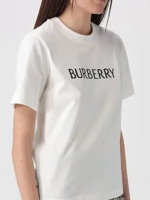 Burberry Logo T-shirt - White