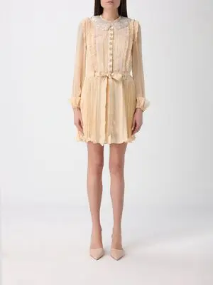 Beige Day Dresses