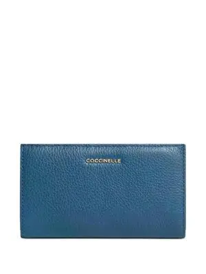 COCCINELLE Logo-appliqué Wallet - Blue