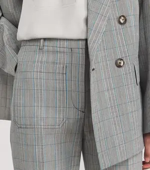 Victoria Beckham Wool Alina Trousers