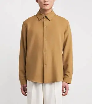 Sandro Jersey Shirt - Beige