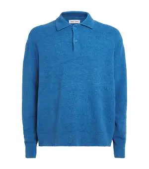 SAMSØE SAMSØE Cotton-blend Polo Sweater