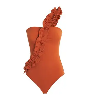 Ulla Johnson Capri Asymmetric One-piece Swimsuit