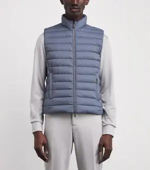 MOORER Quilted Calaf Gilet