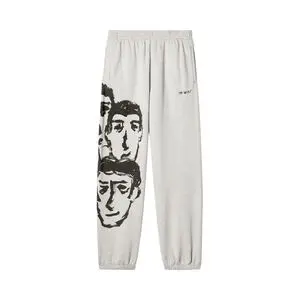 Off-white Slim Fit Sweatpants For Women