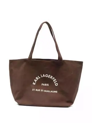 Karl Lagerfeld Logo-print Tote Bag