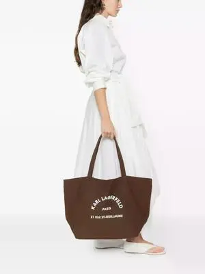 Karl Lagerfeld Logo-print Tote Bag