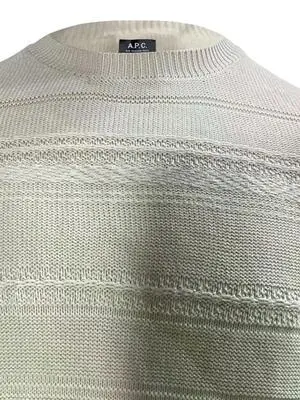 A.p.c. Striped Crew-neck Sweater