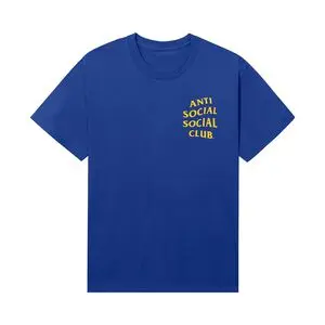 ANTI SOCIAL SOCIAL CLUB Classic Mind Games Tee - Blue