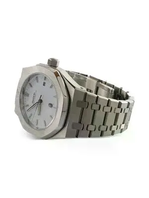 A BATHING APE Silver Tone 40mm Watch