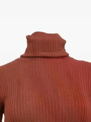 Theory Ribbed Rolled-neck Sweater