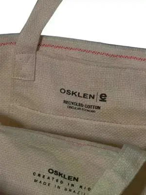 OSKLEN Topstitch Tote Bag