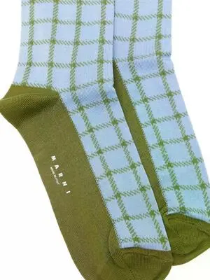 Marni Logo-detail Socks
