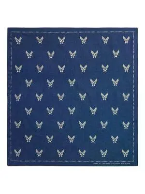 Ralph Lauren Star-pattern Square Scarf