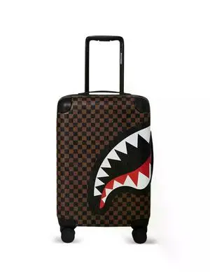 SPRAYGROUND Sawtooth Sharks Checked Suitcase