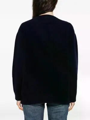 NICHOLSON & NICHOLSON Wavy Crew-neck Sweater