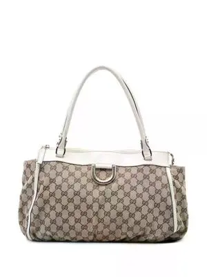 Gucci Gg Canvas Abbey D-ring Tote Bag