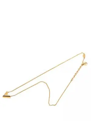 LOUIS VUITTON Essential V Necklace - Gold
