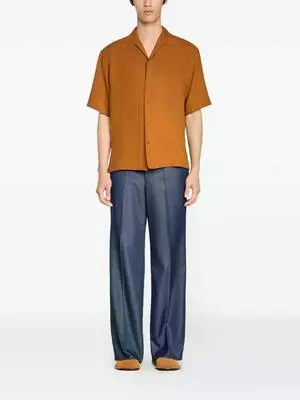 Sandro Linen Shirt - Brown
