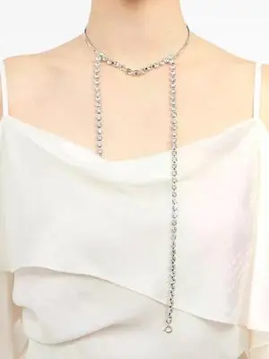 MAISON MARGIELA Rhinestone-embellished Pendant Necklace