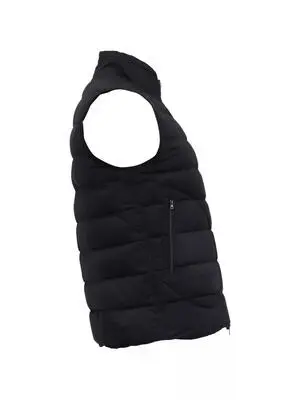 Herno Zip-up Padded Gilet - Black