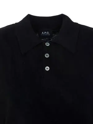 A.p.c. Short-sleeve Polo Shirt - Blue