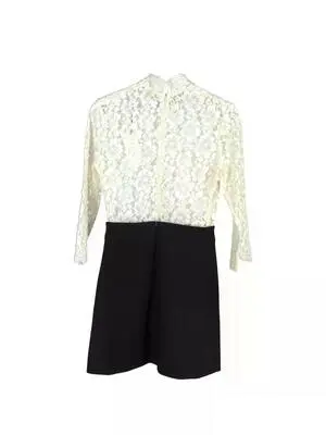 Sandro Lace Long-sleeves Dress