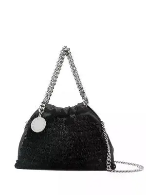 Stella McCartney Mini Falabella Beaded Chain-strap Shoulder Bag