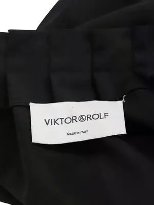 VIKTOR & ROLF VINTAGE Belted Pleated Skirt