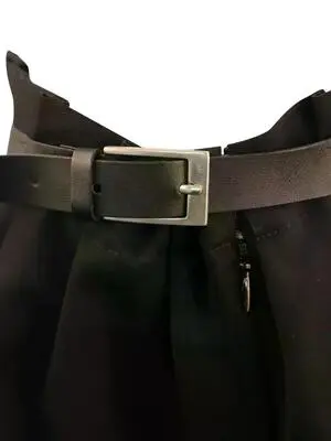 VIKTOR & ROLF VINTAGE Belted Pleated Skirt