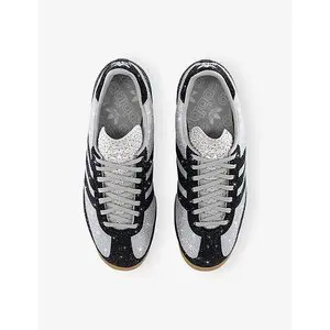 Adidas Sl72 Crystal-embellished Leather Trainers