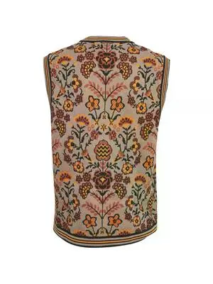 Missoni Intarsia-knit Floral Top