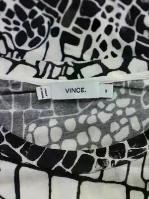 Vince Croc-print Sleeveless Top