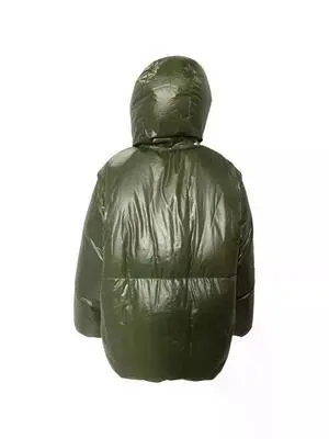 JIL SANDER Zipped Hooded Puffer Jacket