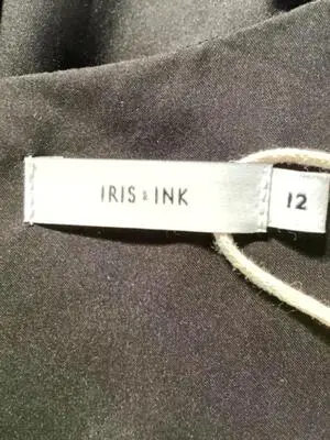 Iris & Ink Contrasting Stitch A-line Dress