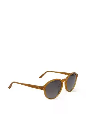 Linda Farrow Round Frame Sunglasses