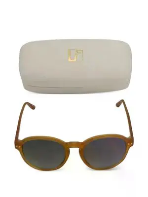 Linda Farrow Round Frame Sunglasses