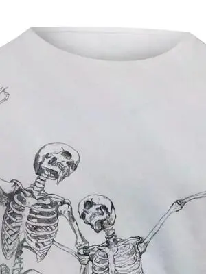 Alexander McQueen Dancing Skeletons Cotton T-shirt