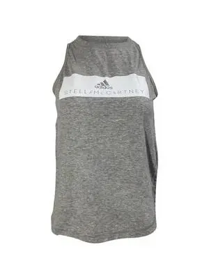 Stella McCartney X Adidas Logo-print Cotton Tank Top